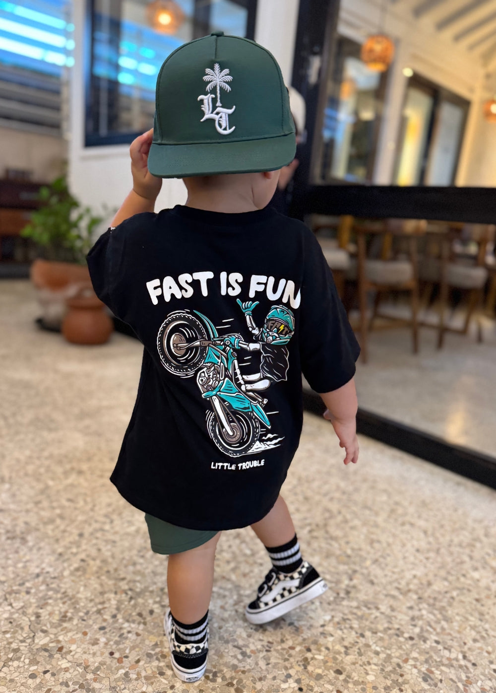 Little Trouble T-shirt | Fast is Fun | Little Trouble