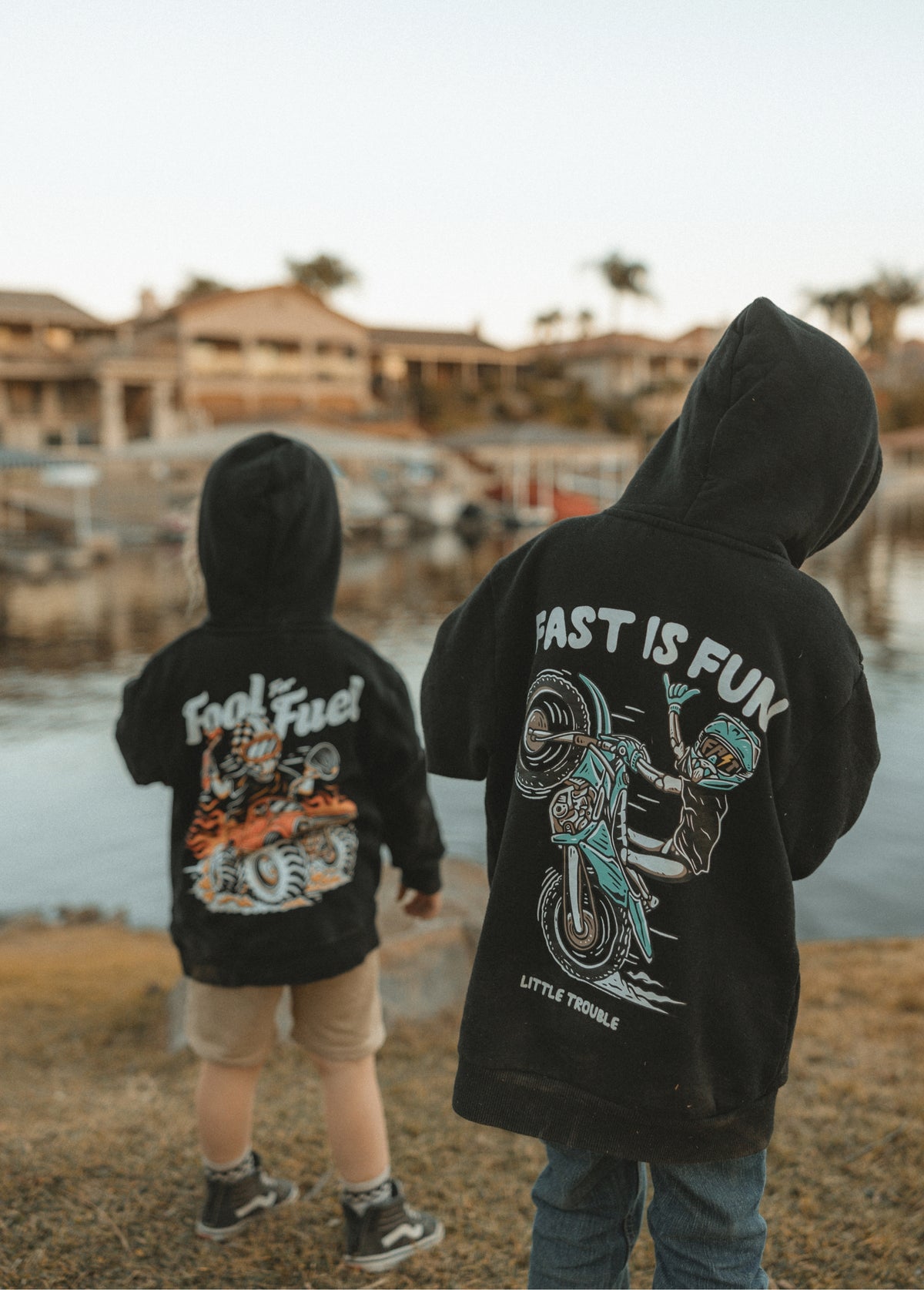 Little Trouble Hoodie | Fast is Fun | Little Trouble