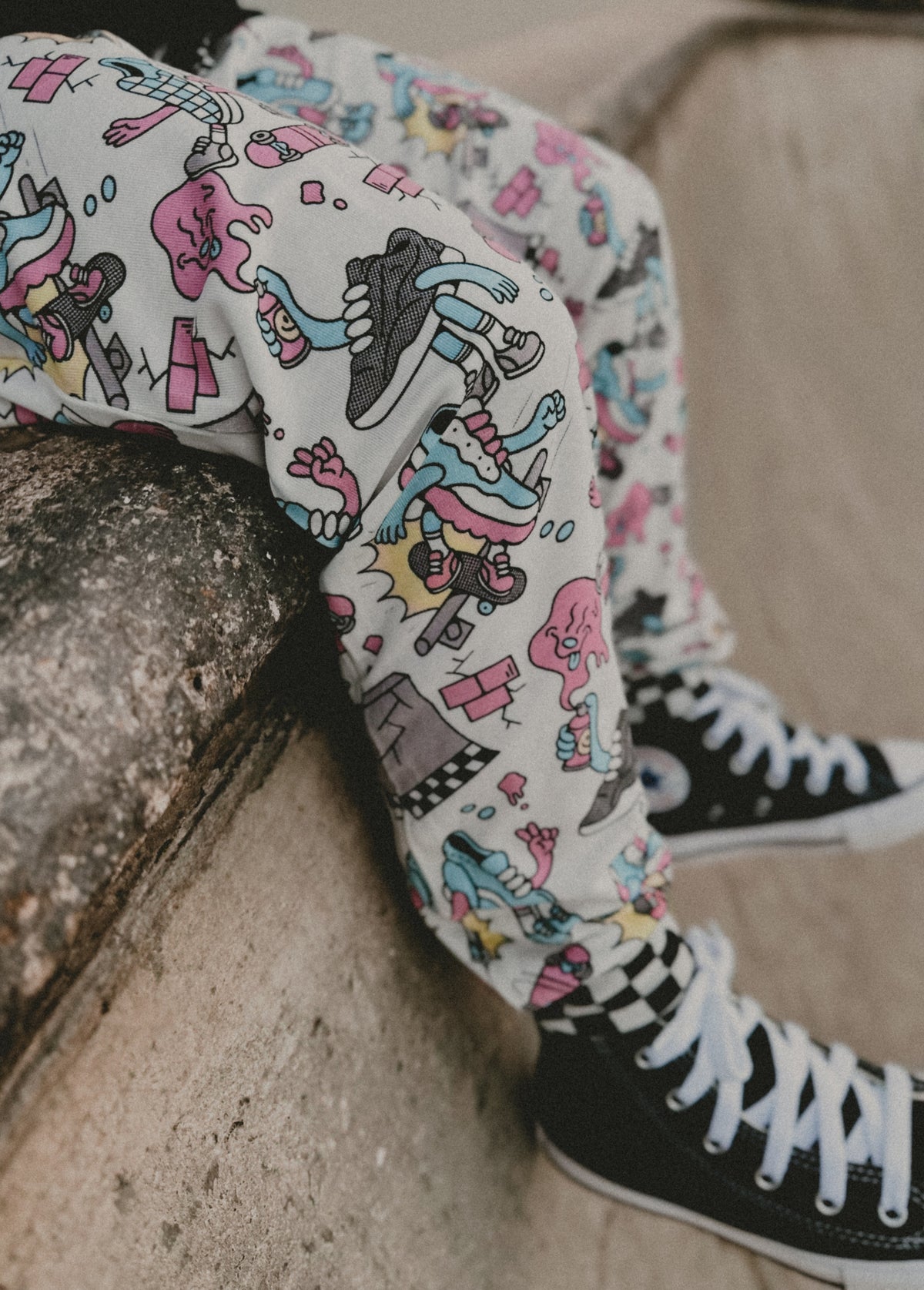 Little Trouble Concrete Kickback Crew Bamboo Jammies | Little Trouble